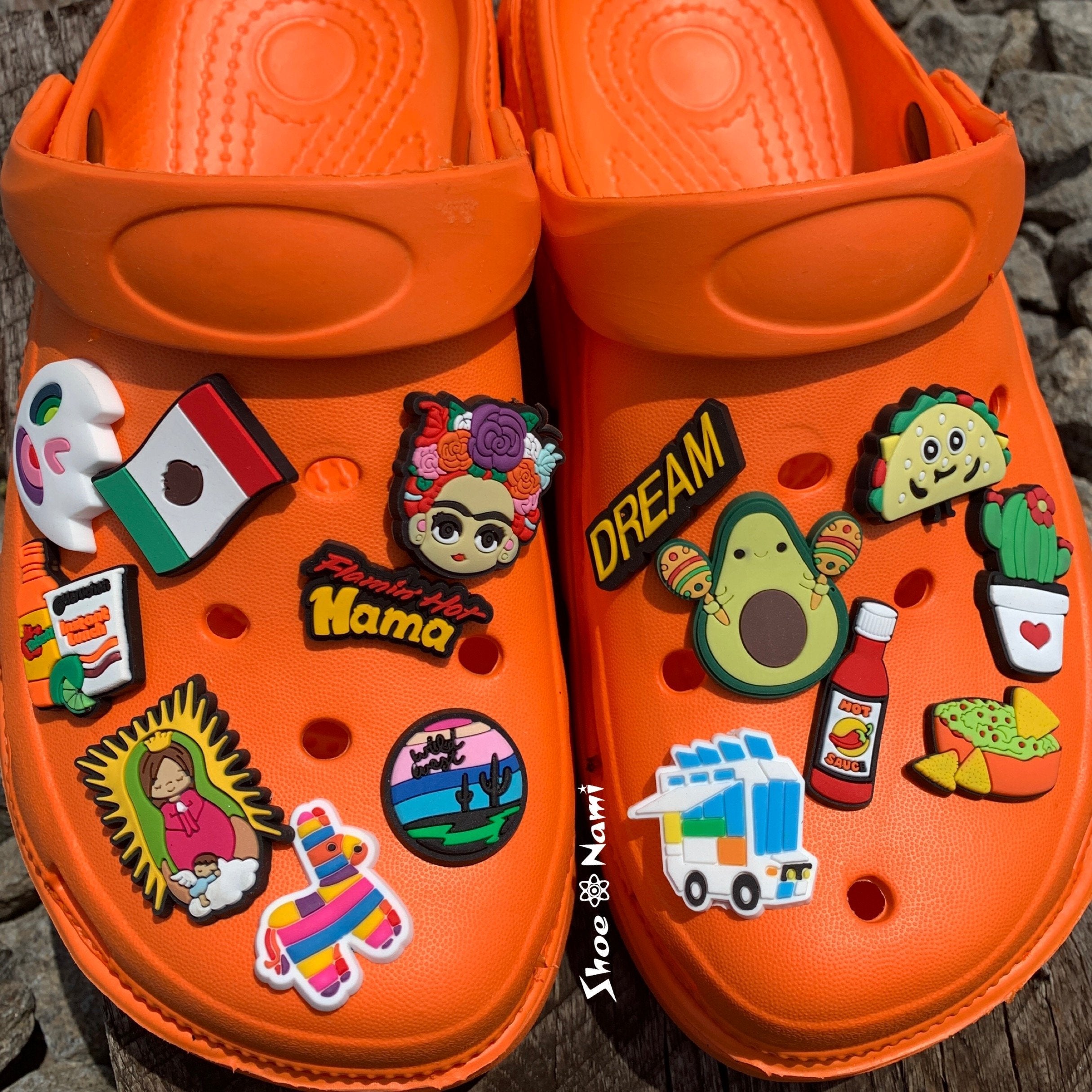 Orange Senora de Guadalupe